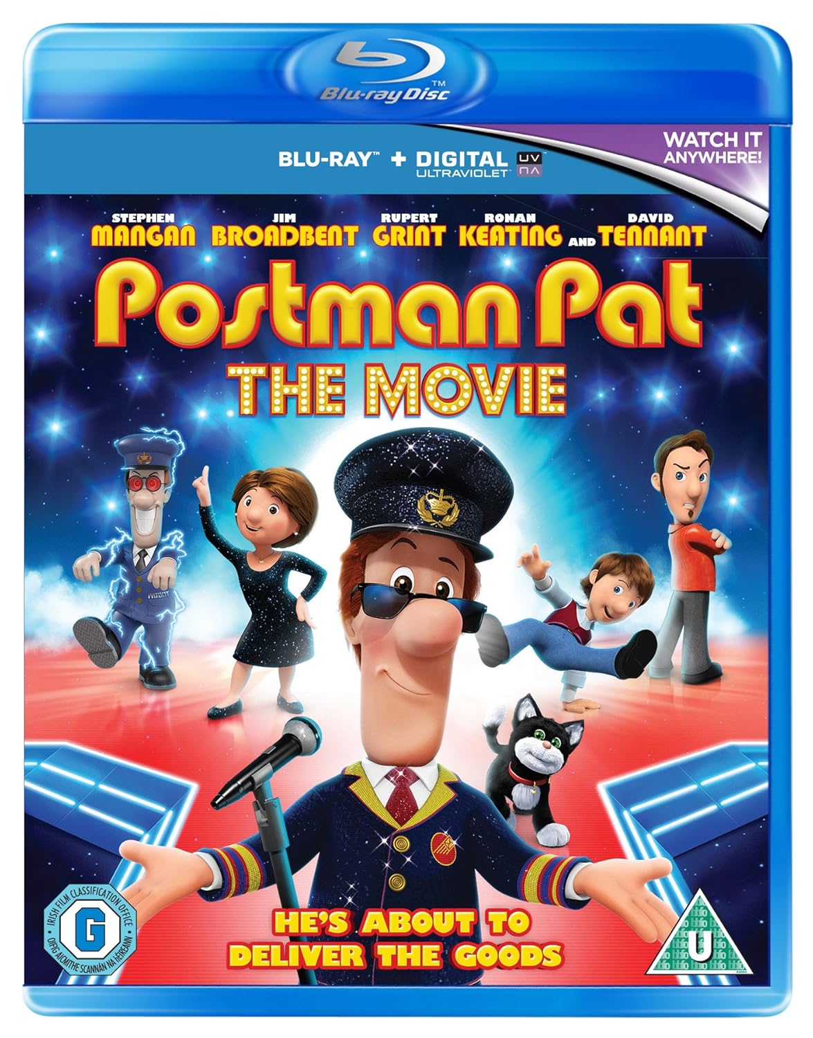 Amazon.com: Postman Pat: The Movie [Blu-ray] : Jim Broadbent, David ...