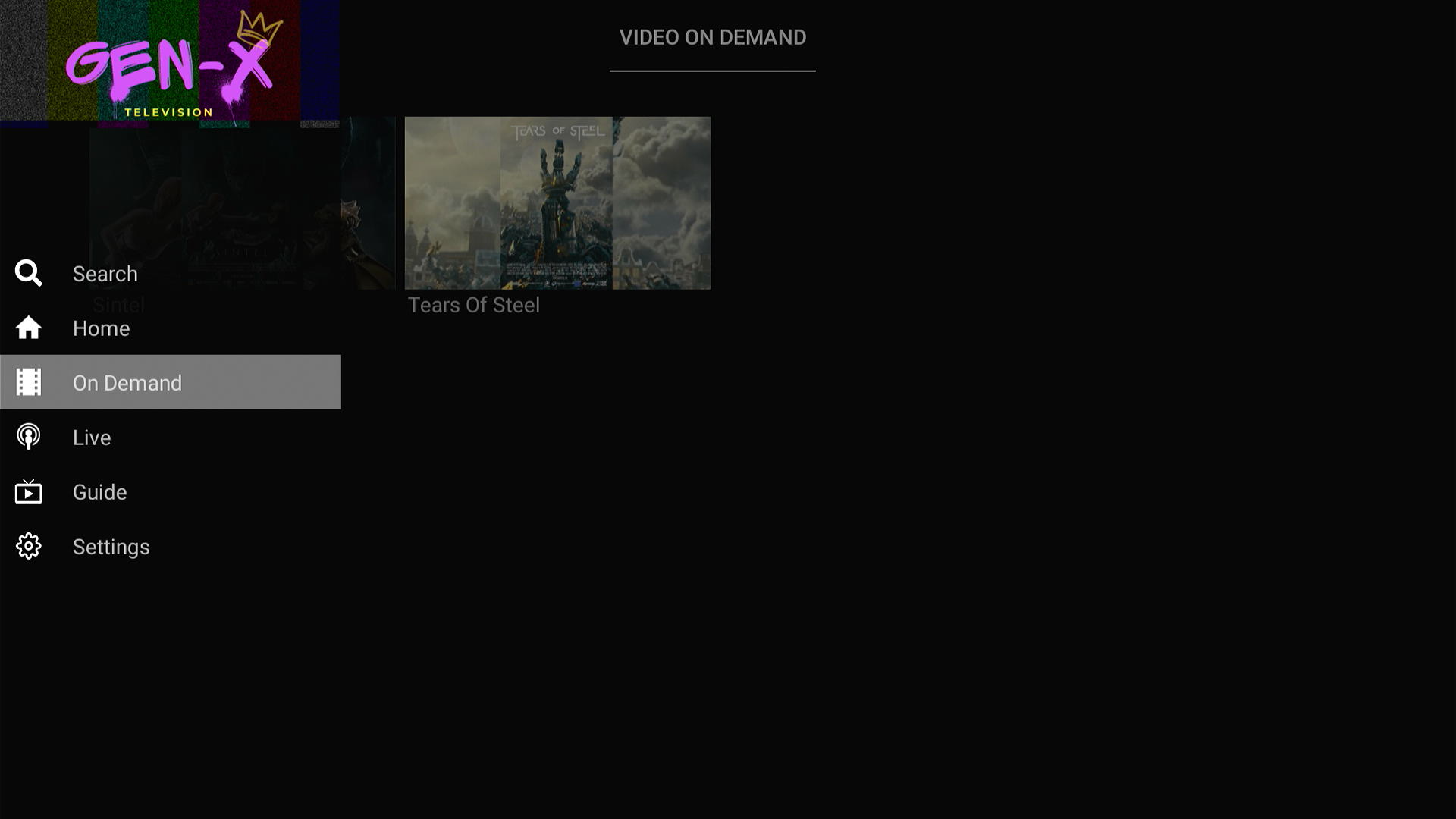 Gen-X TV - Aplicativo na Amazon Appstore