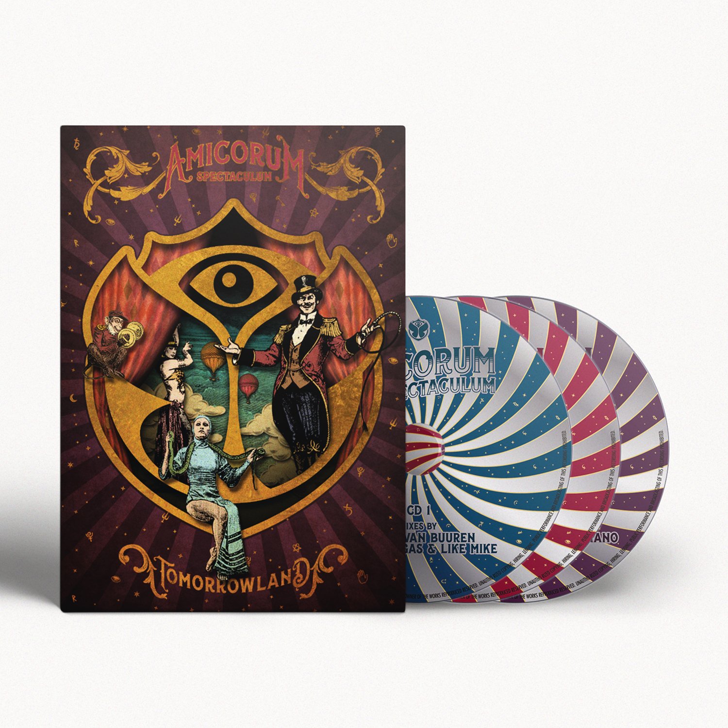 Tomorrowland Present Amicorum Spectaculum: Compilation: Amazon.it: CD e ...