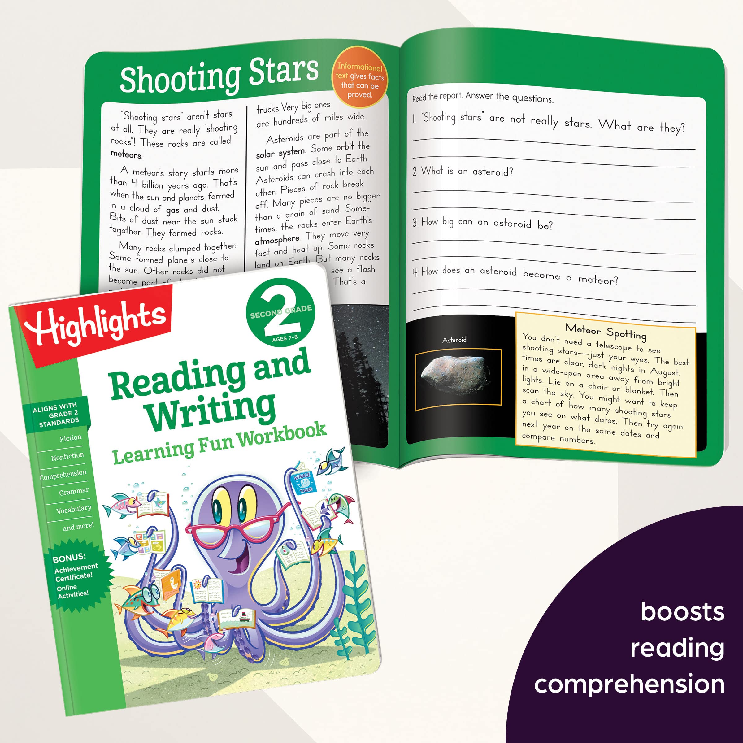 Snapklik.com : Highlights For Children School Success Pack Second Grade