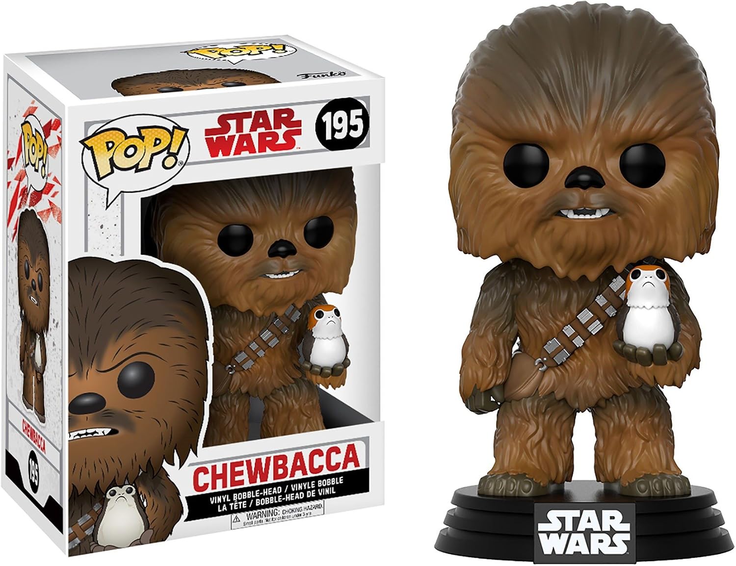 Amazon.com: Funko POP! Star Wars: The Last Jedi - Chewbacca : Toys & Games