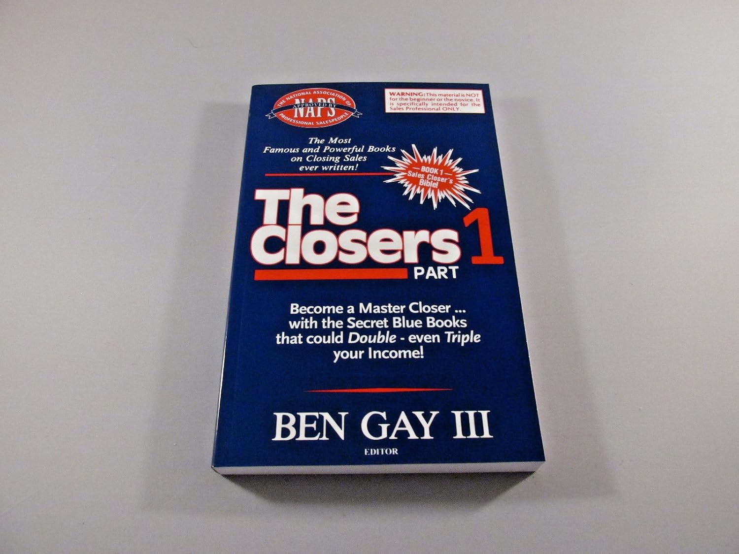 The Closers - The Most Famous and Powerful Book on Closing Sales ever ...