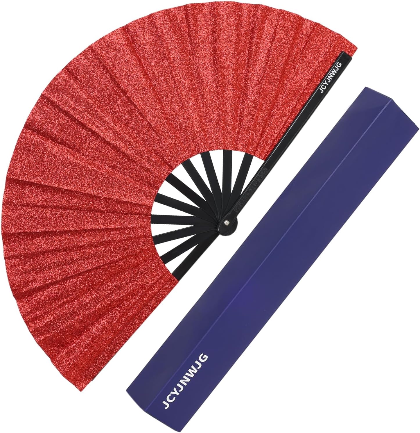Amazon.com: JCYJNWJG 13.5inch Clacking Fans for Women Foldable, Hand ...