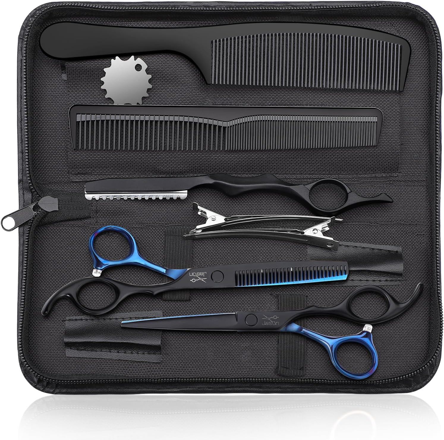 JASON Professional Hairdressing Scissors - 6.5" Hair Scissors (Cutting ...