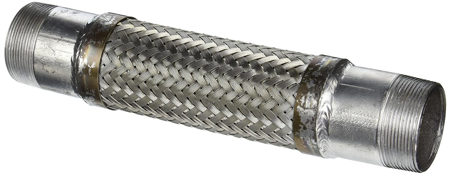 PENFLEX FTG-32-A-A-CS-12 Stainless Steel Flexible Hose Assembly, Carbon ...