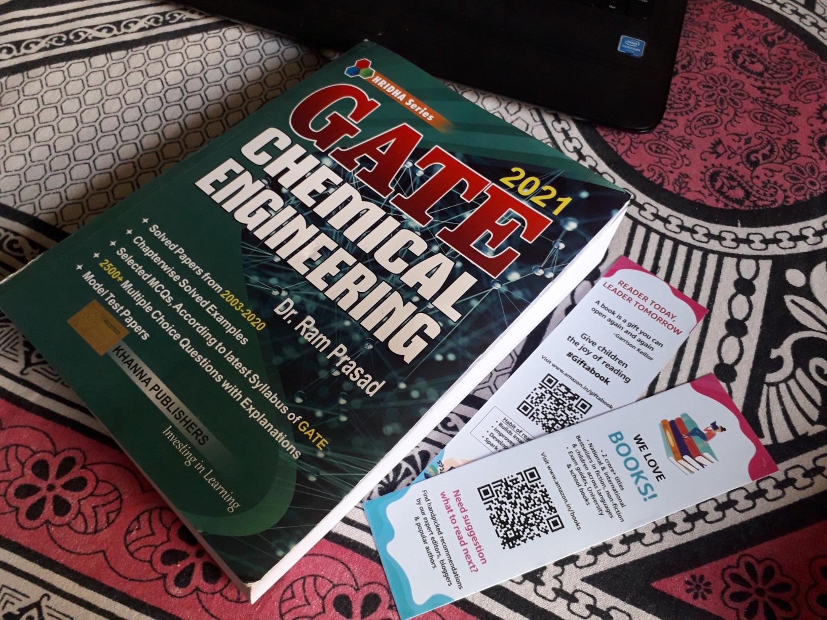 Buy GATE Chemical Engineering Book Online at Low Prices in India | GATE ...