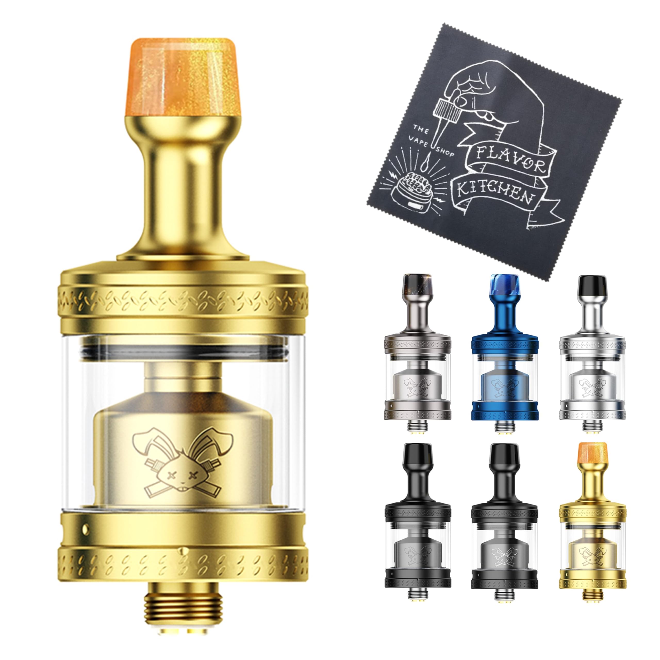 Amazon | 【MTL 2】 Hellvape Dead Rabbit RTA MTL 2 ヘルベイプ デッドラビット MTL 2 ...