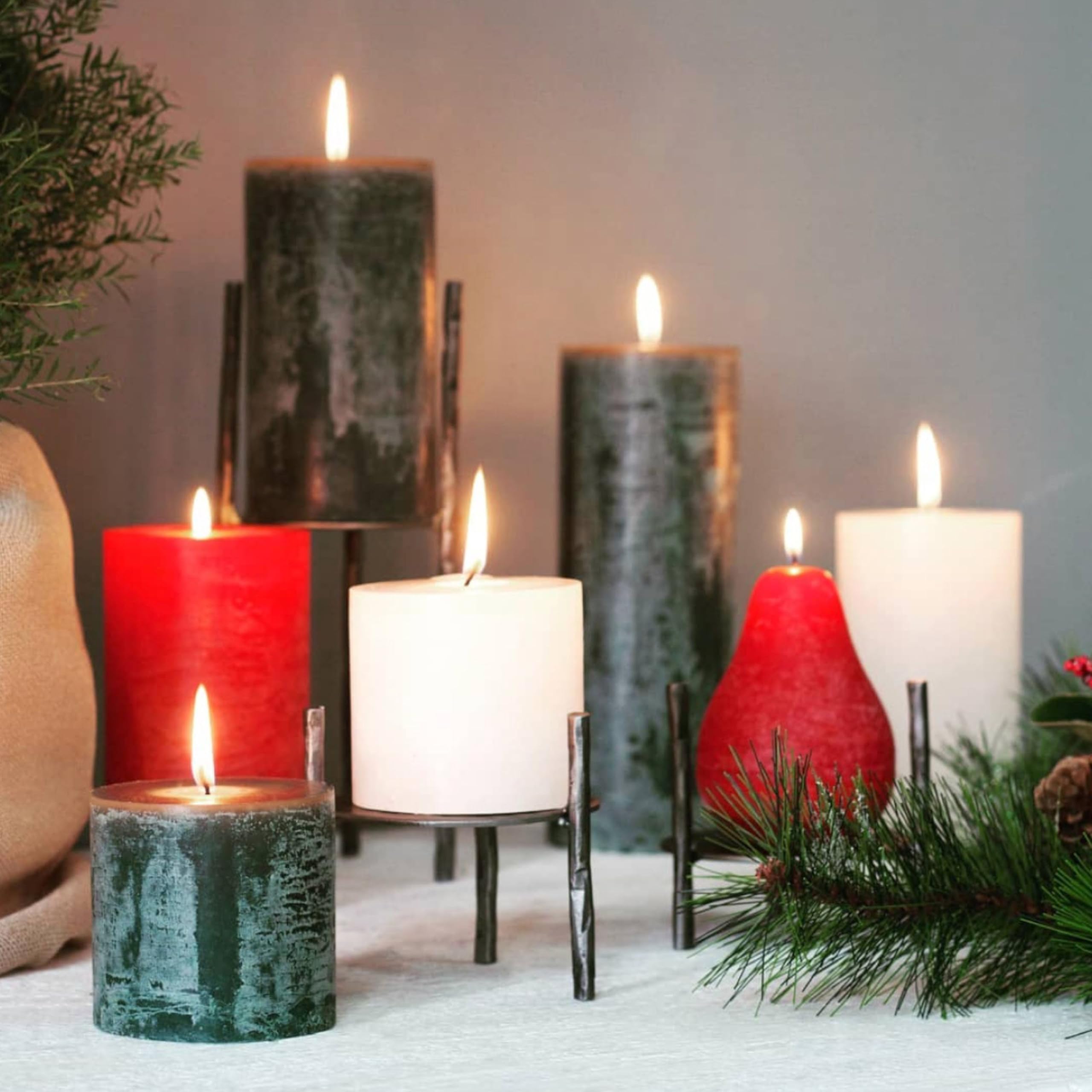 Reviews For Vance Kitira 4.5" Sea Green Pear Candles (Set Of 3) Pg 1 - The