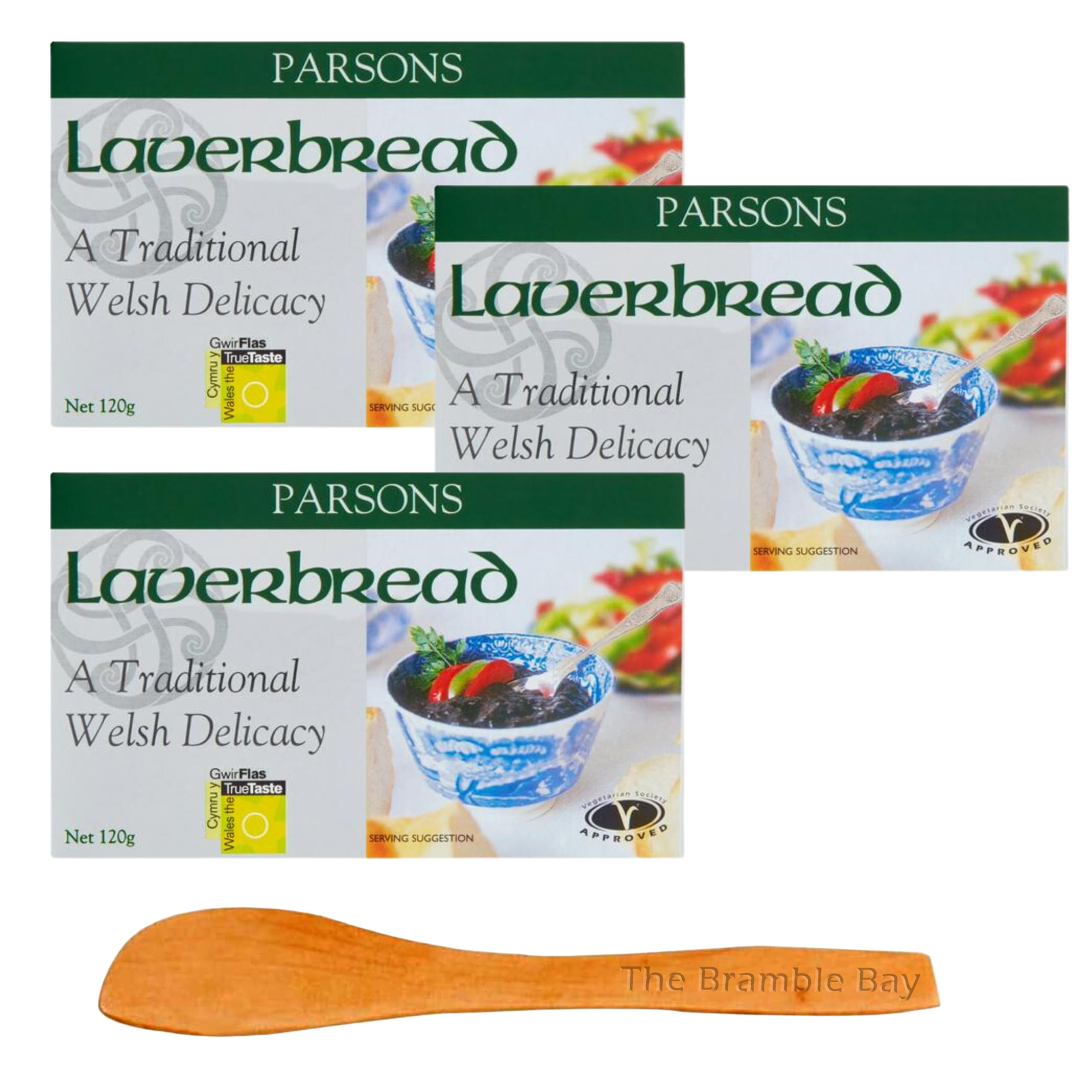 Laverbread bundle contains Parsons 120g Traditional Welsh Delicacy and ...
