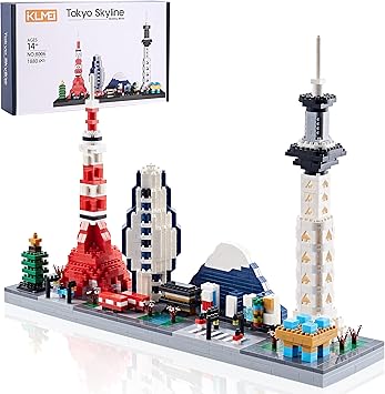 Amazon.com: KLMEi Architecture Skyline Collection for Adults Japanese ...