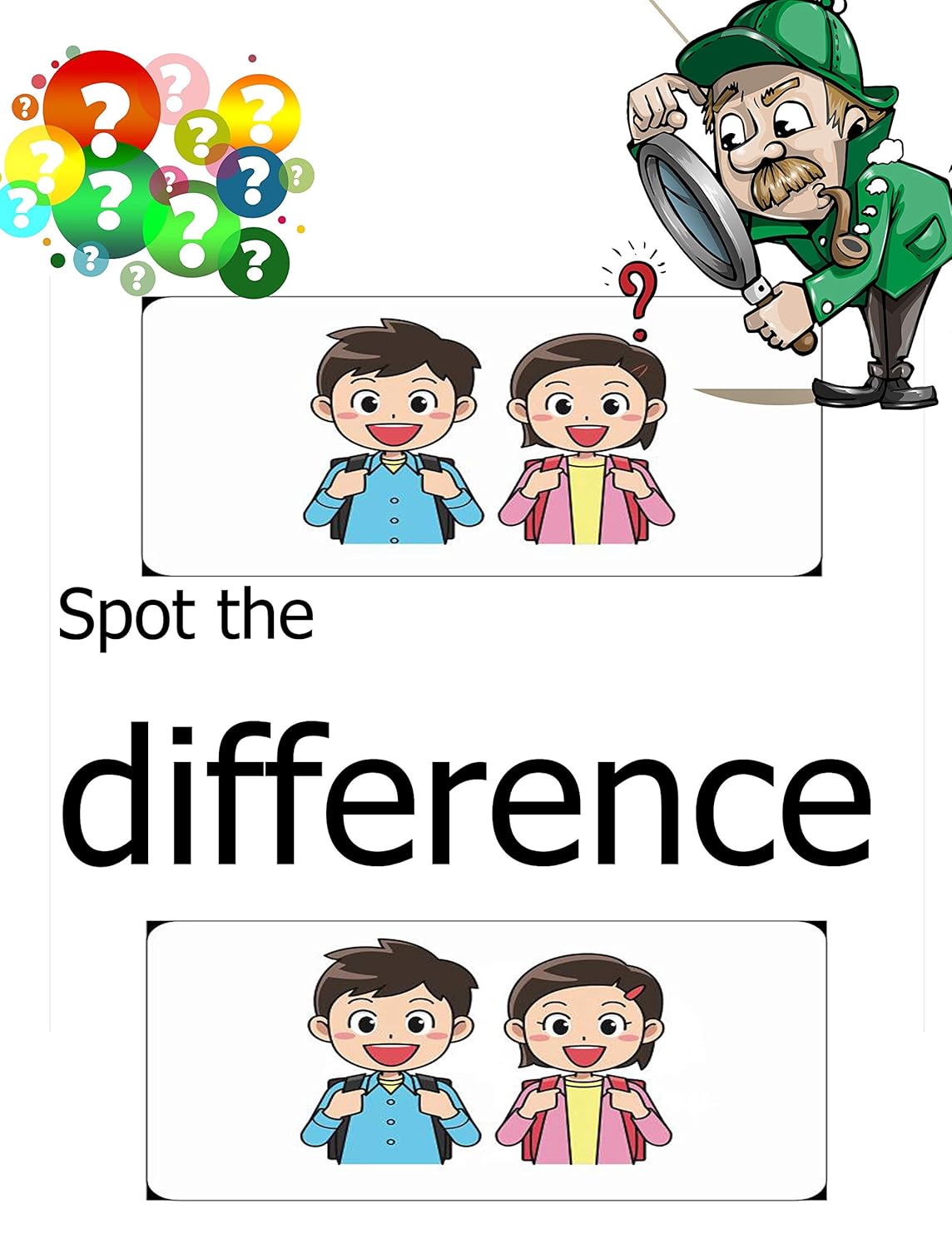 Amazon.com: Spot the Difference: Puzzles spot the difference activity ...