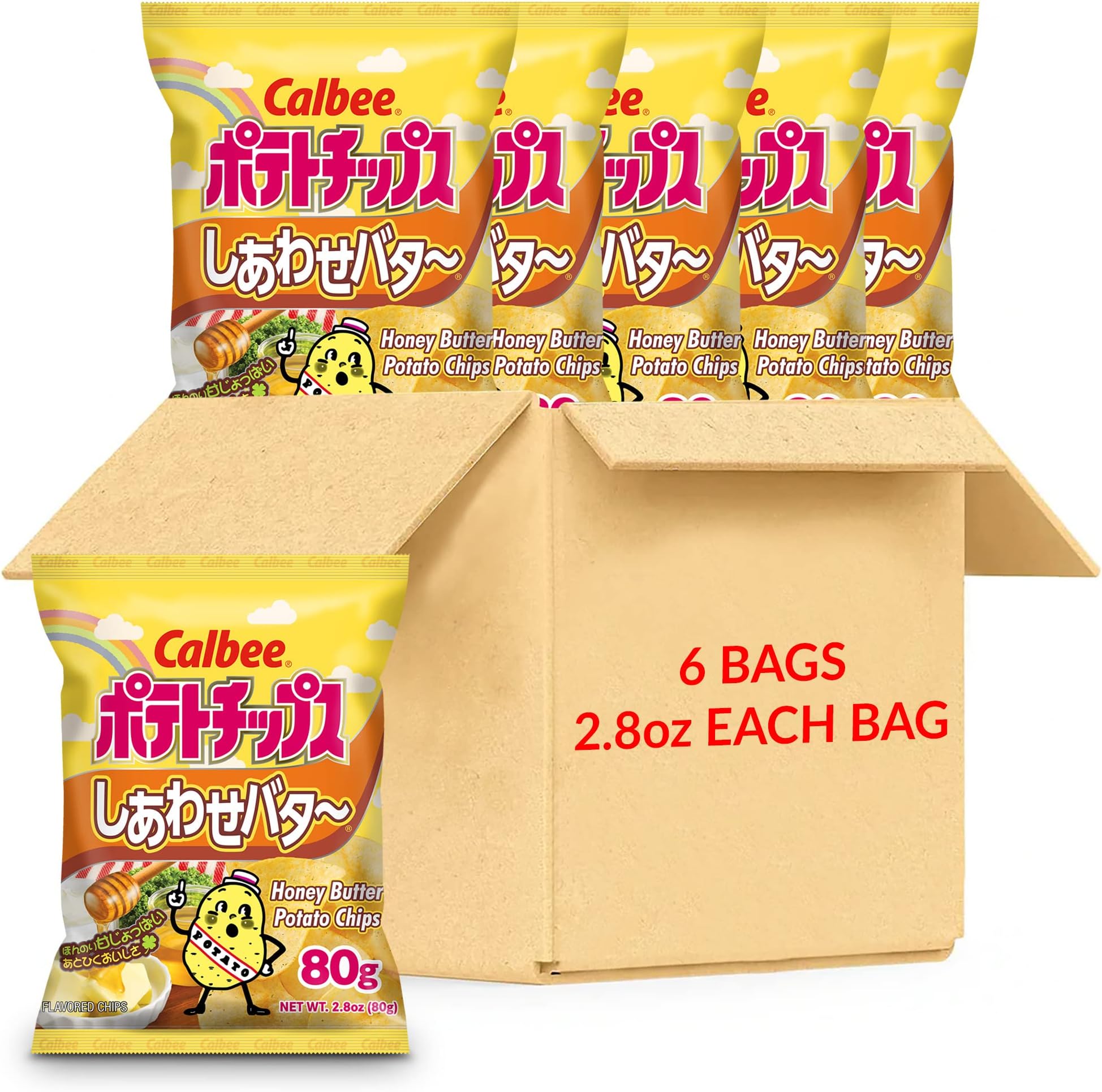 Amazon.com: Calbee Snack Crisps, Shrimp Flavored, 4 Oz, 1 Count