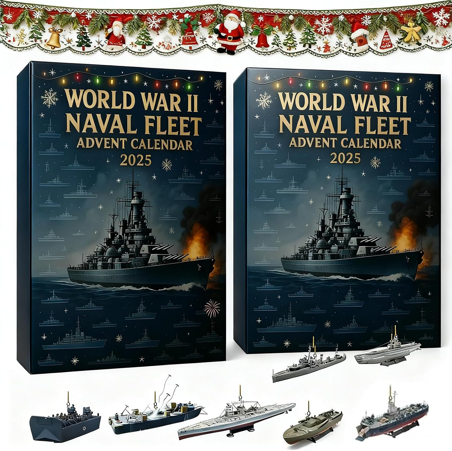 WWII Naval Fleet Advent Calendar 2025 – 24 Days Of Iconic Warships ...