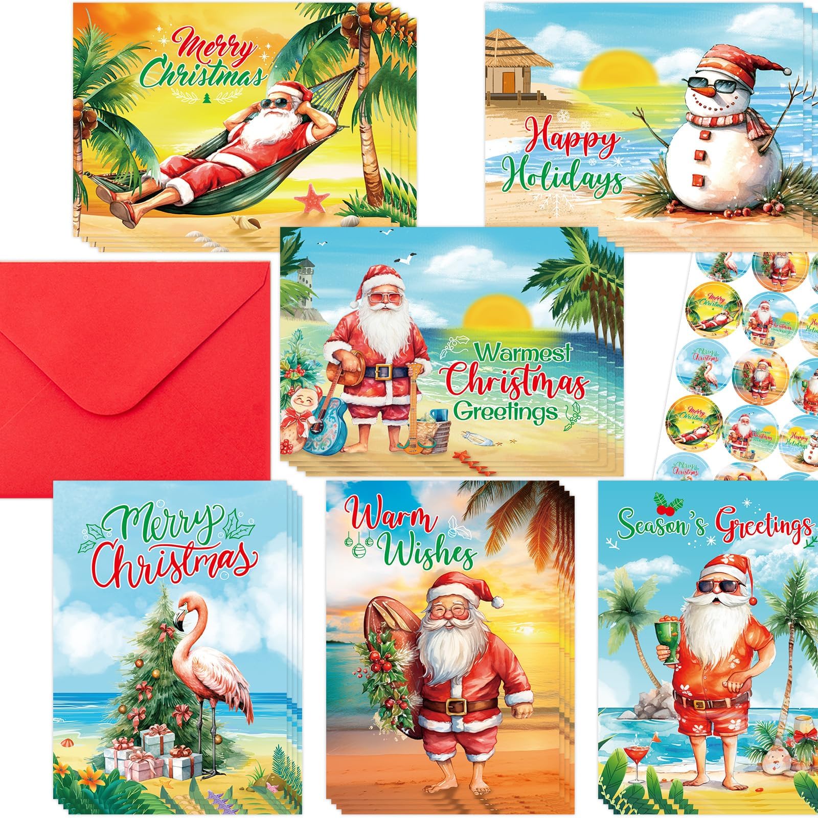 Amazon.com : Stonehouse Collection Santa's Beach Buggy Beach Christmas ...