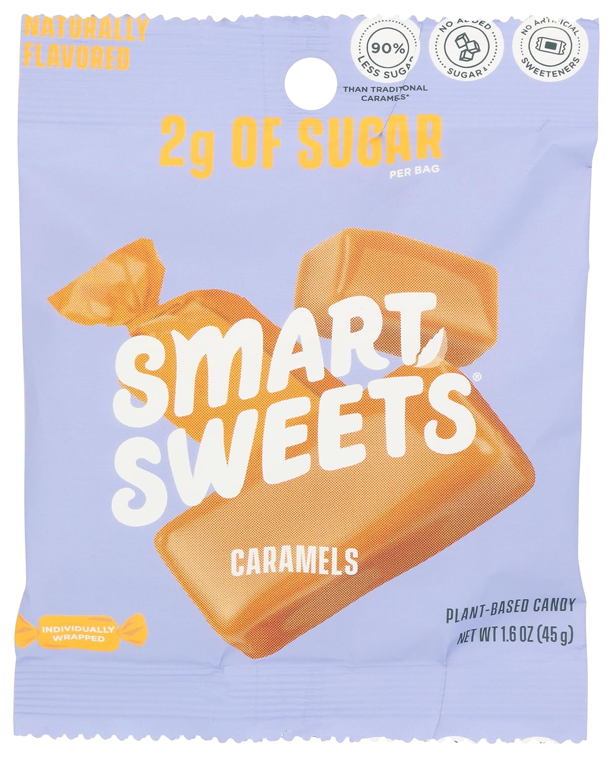 Amazon.com : SMART SWEETS Low Sugar Caramels, 1.6 OZ : Grocery ...