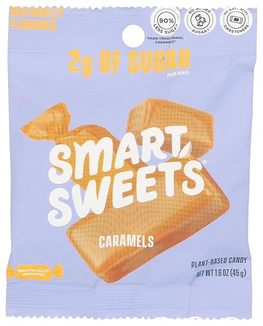 Amazon.com : SMART SWEETS Low Sugar Caramels, 1.6 OZ : Grocery ...