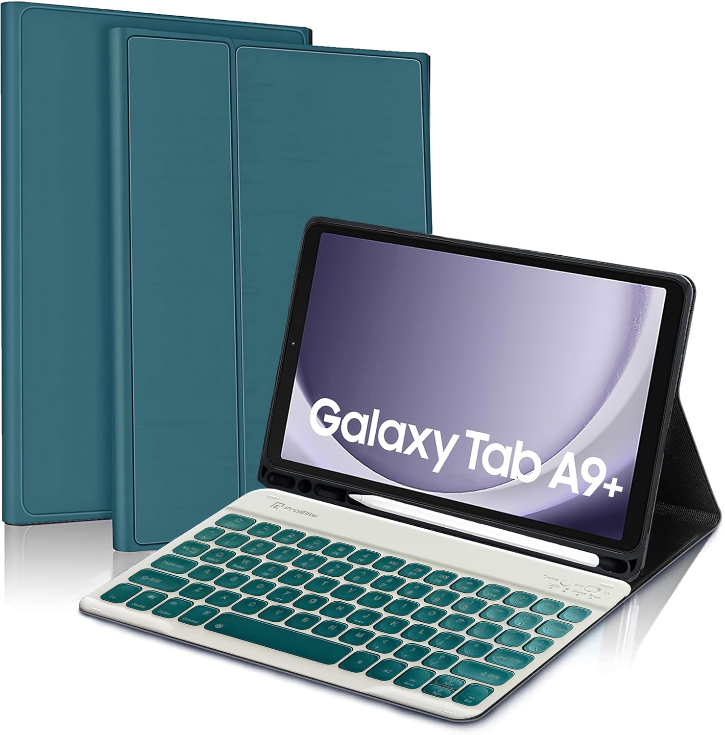 ProElite Keyboard case Cover for Samsung Galaxy Tab A9 Plus 11 inch ...