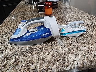 Amazon.com: Steamfast SF-710 Mini Steam Iron, Non-Stick Sole Plate ...