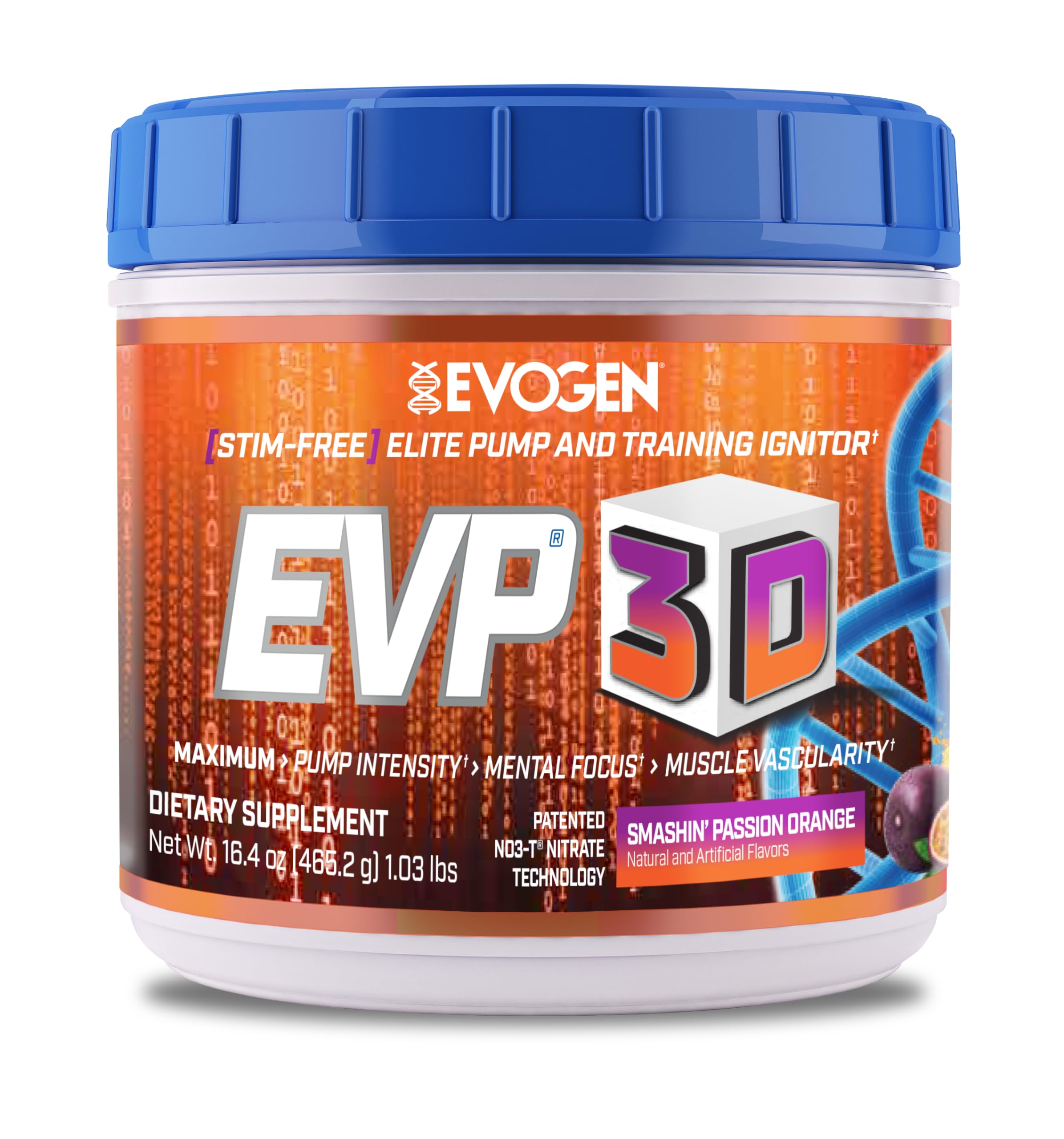 Evogen EVP-3D Pre-workout 30 servicios (Smashin passion orange ...