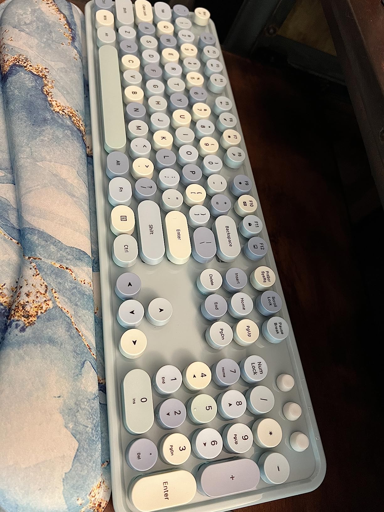 $10/mo - Finance KNOWSQT Wireless Keyboard and Mouse Combo, Milk Tea ...