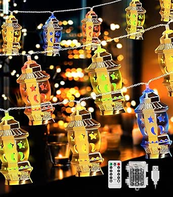 Amazon.com: AceList 20 LED Lantern String Lights for Room Decor, Fairy ...