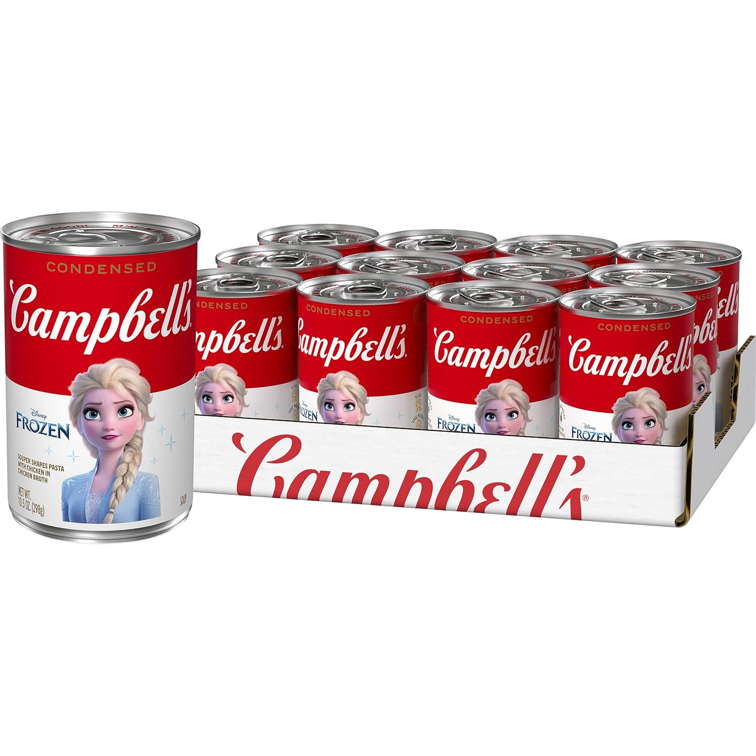 Amazon.com : Campbell's Kids Soup, Disney Frozen 2, Princess-shaped ...