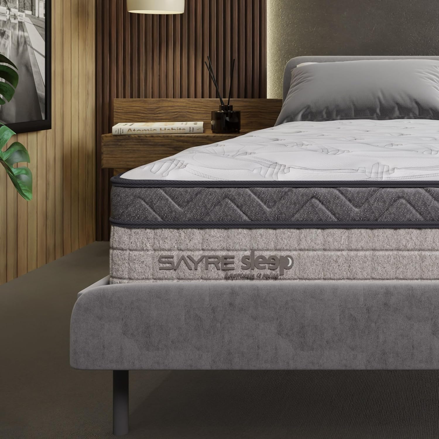 Amazon.com: Sayre 10 Inch Twin Extra Firm Mattress – Hotel-Collection ...
