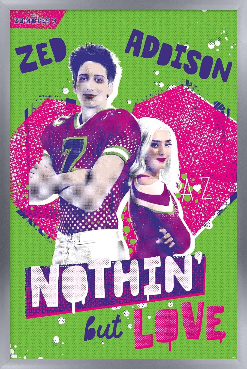 Amazon.com: Trends International Disney Zombies 3 - Zed and Addison ...