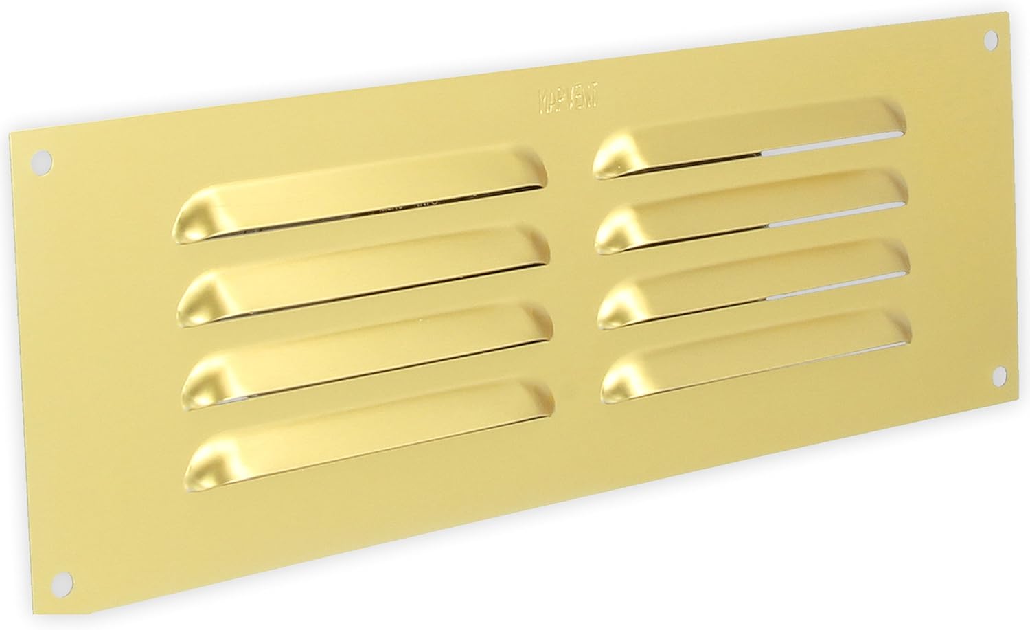 Gold Coloured Aluminium Metal Louvre Air Vent Grille Ventilation Wall ...
