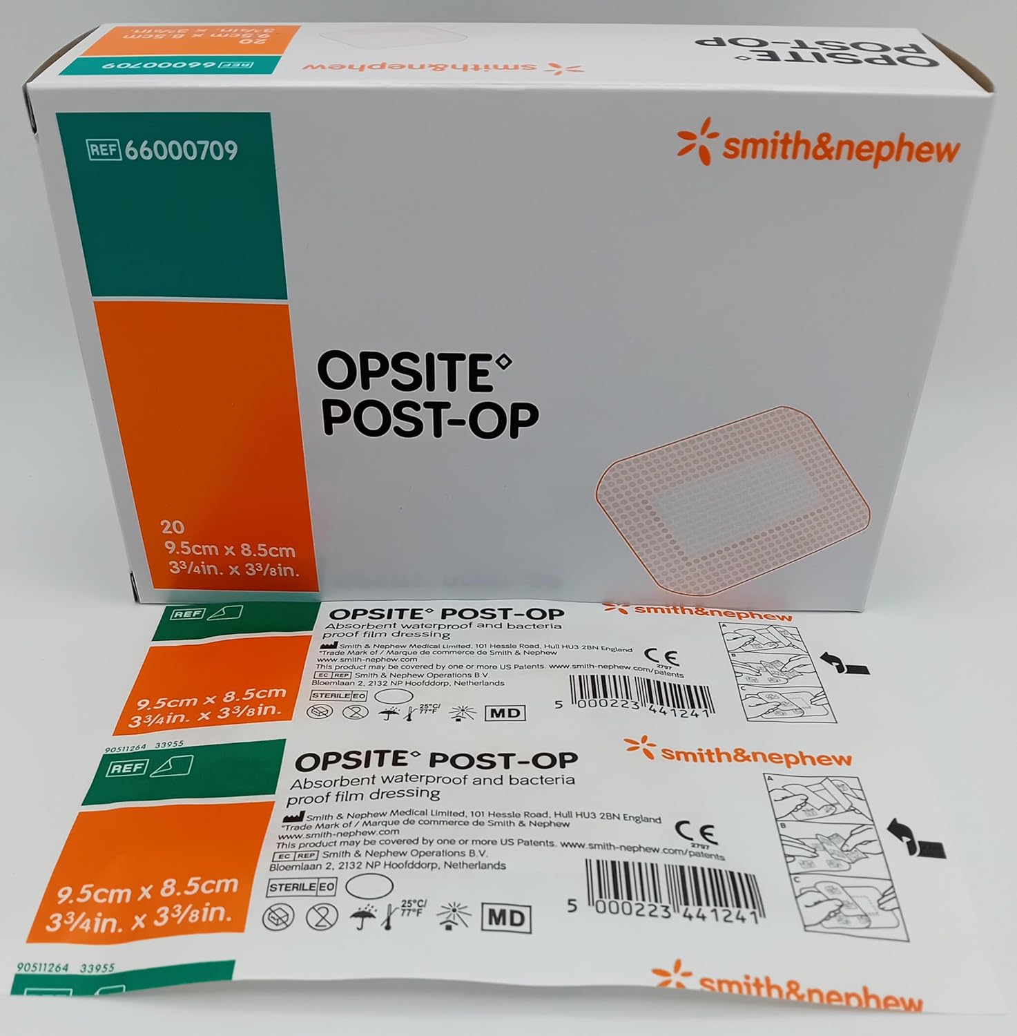 New Opsite Post-Operative Dressing – 9.5cm x 8.5cm, Pack of 10 ...