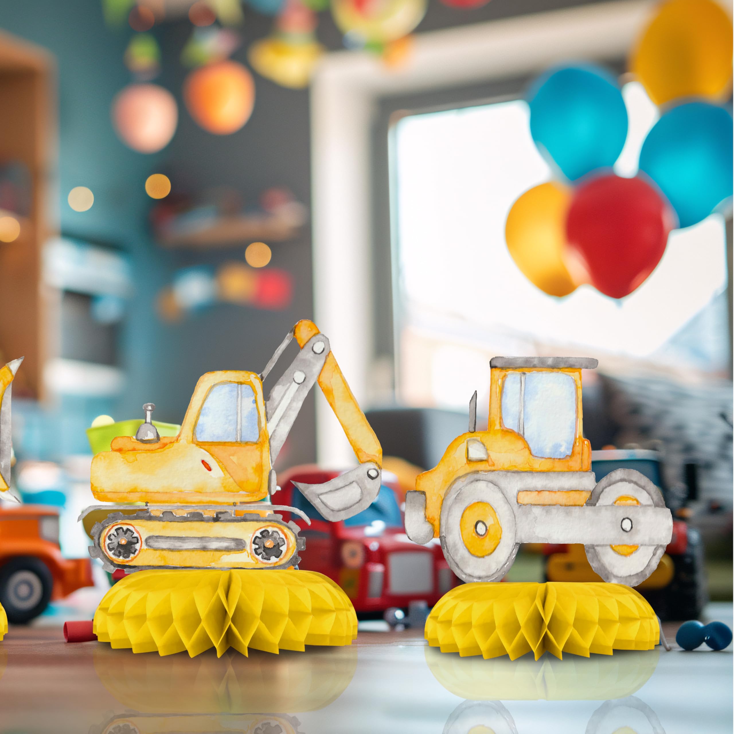 Construction Centerpieces Ideas