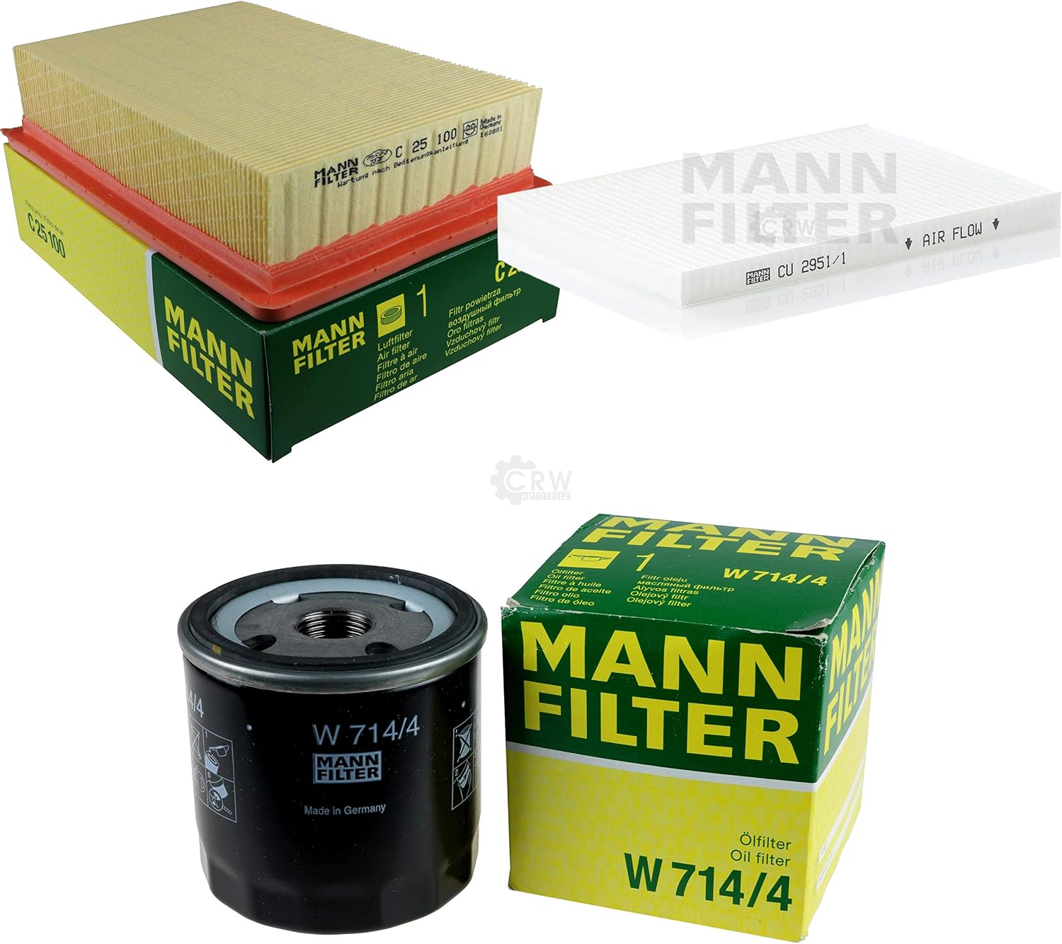 MANN-FILTER - Kit de inspección para filtro de aire (filtro de aceite ...