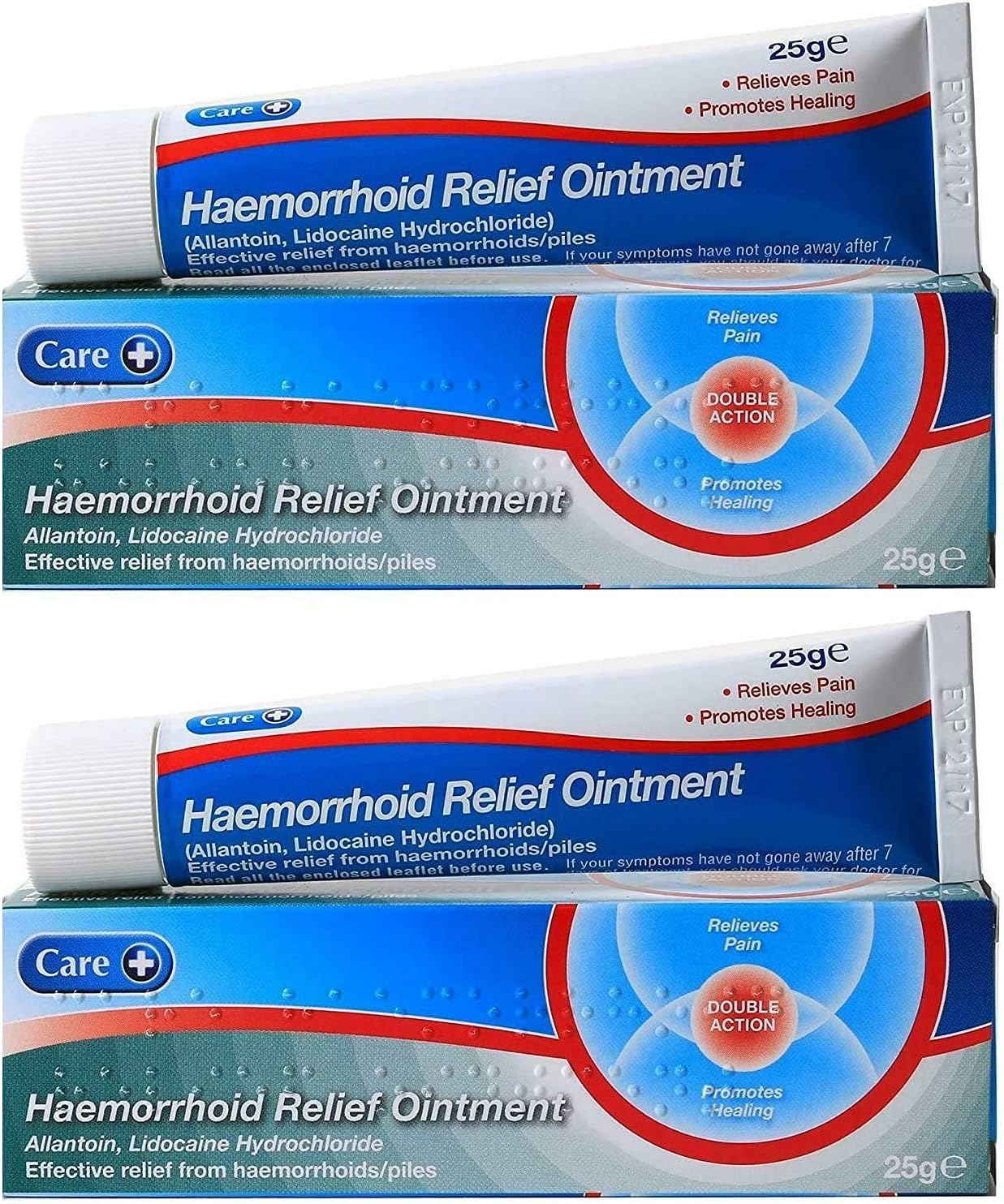 2X Haemorrhoid Relief Ointment Cream : Amazon.co.uk: Health & Personal Care