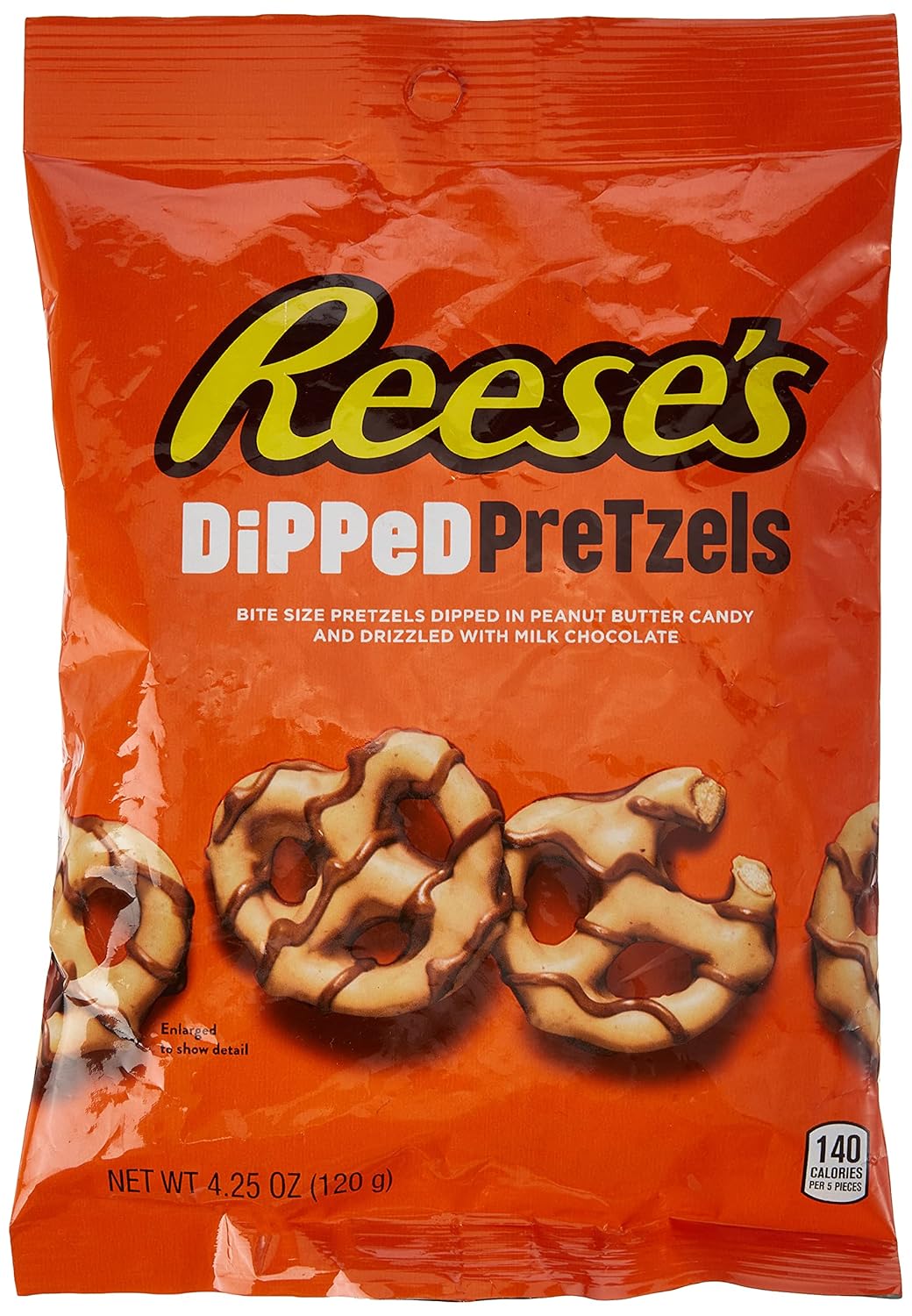 Amazon.com: Reese's Dipped Pretzels 4.25 Ounces : Grocery & Gourmet Food