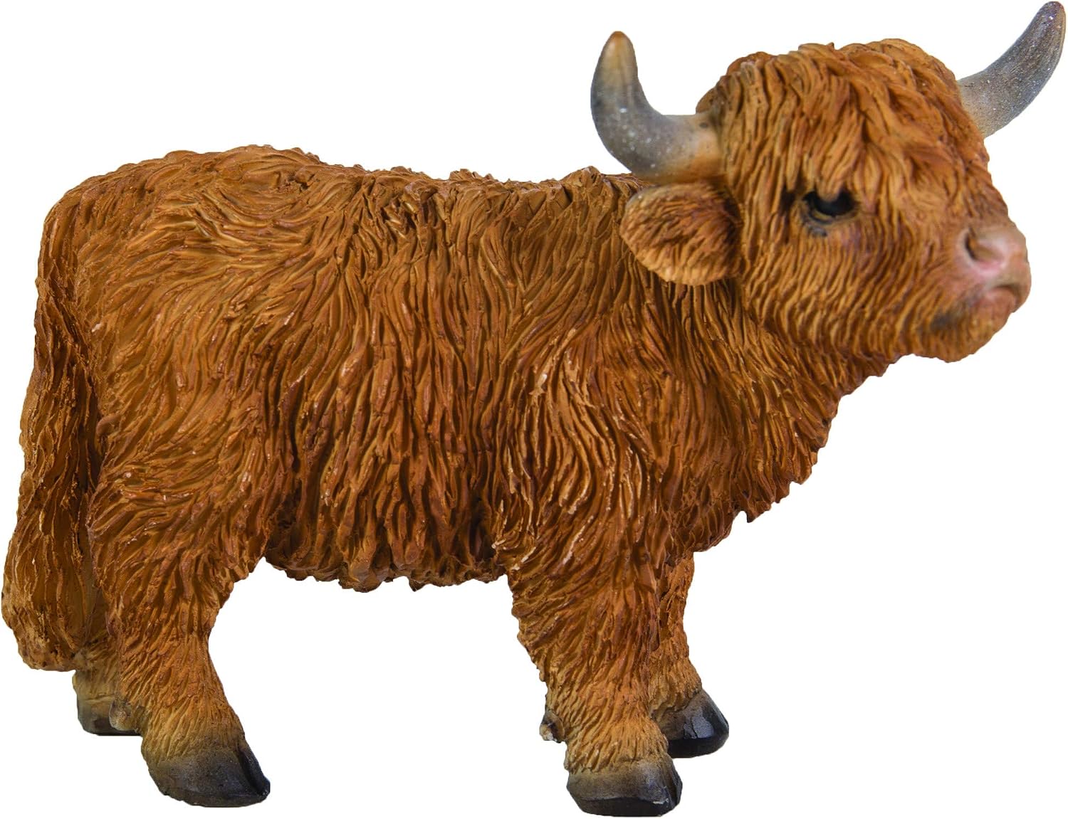 Miniature World Highland Cattle Fairy Garden Decoration (MW04-026 ...