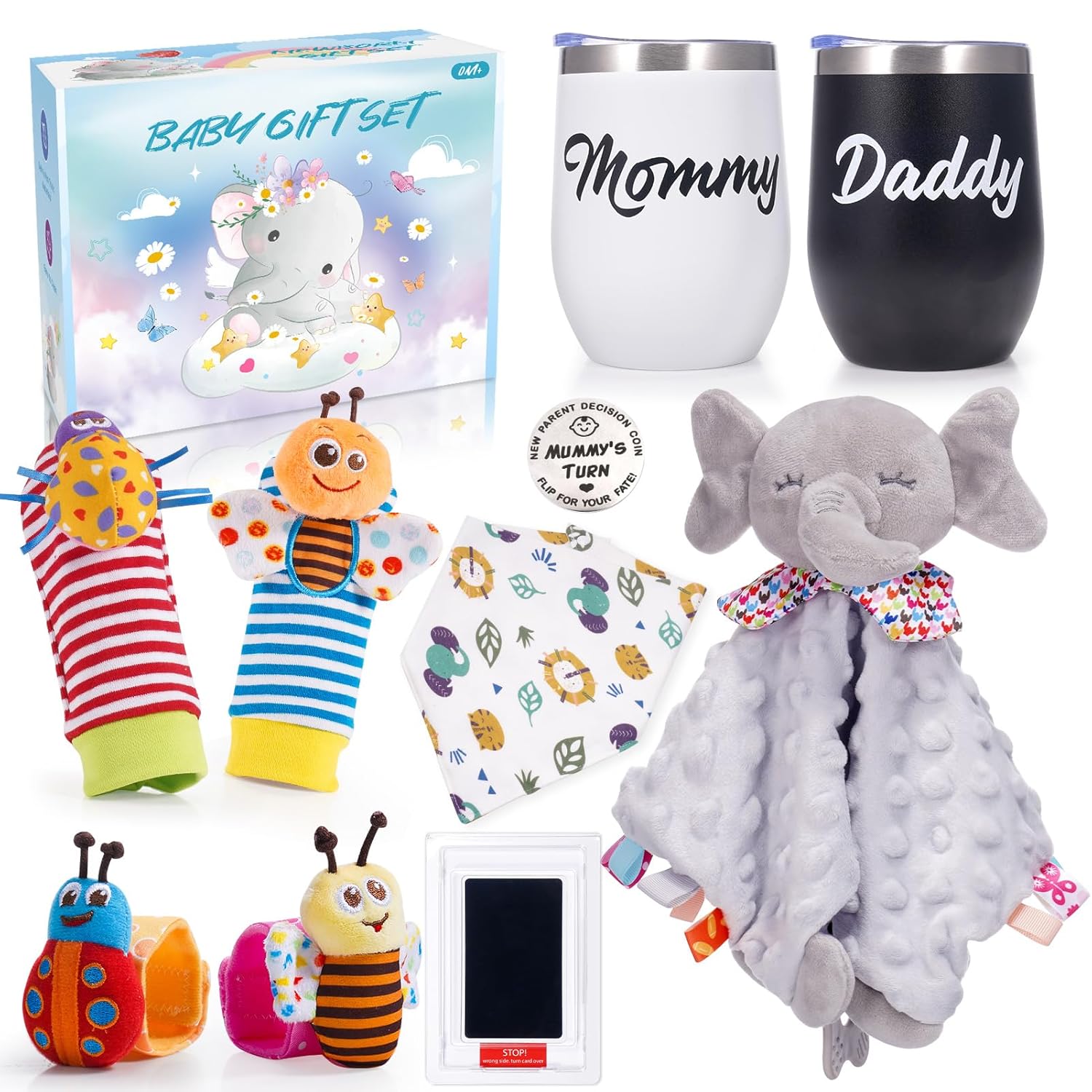 Amazon.com : New Mom Gifts, Baby Gifts Set for Newborn: Baby Shower ...