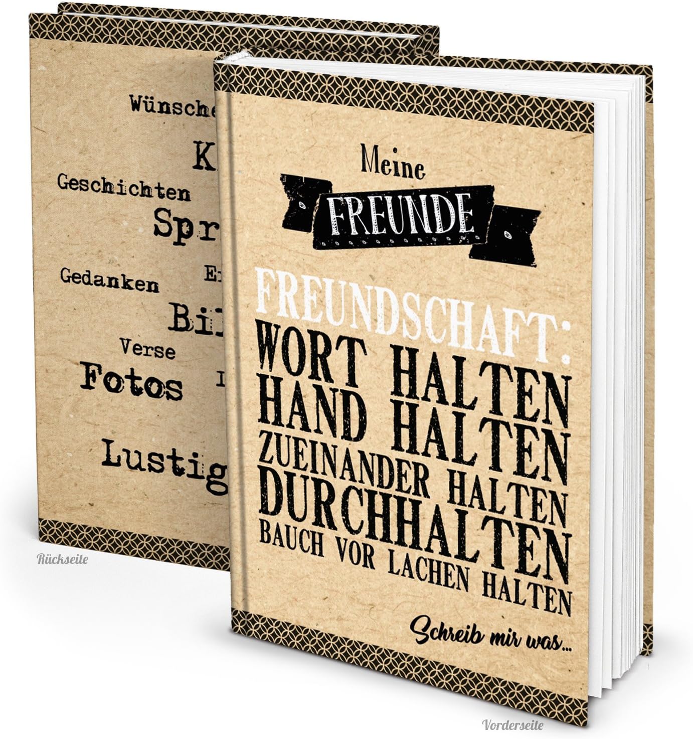 Freundebuch für Erwachsene zum Ausfüllen und Eintragen, beste Freunde ...