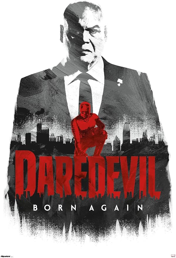 Amazon.com: Marvel Television's Daredevil: Born Again - Logo Wall ...