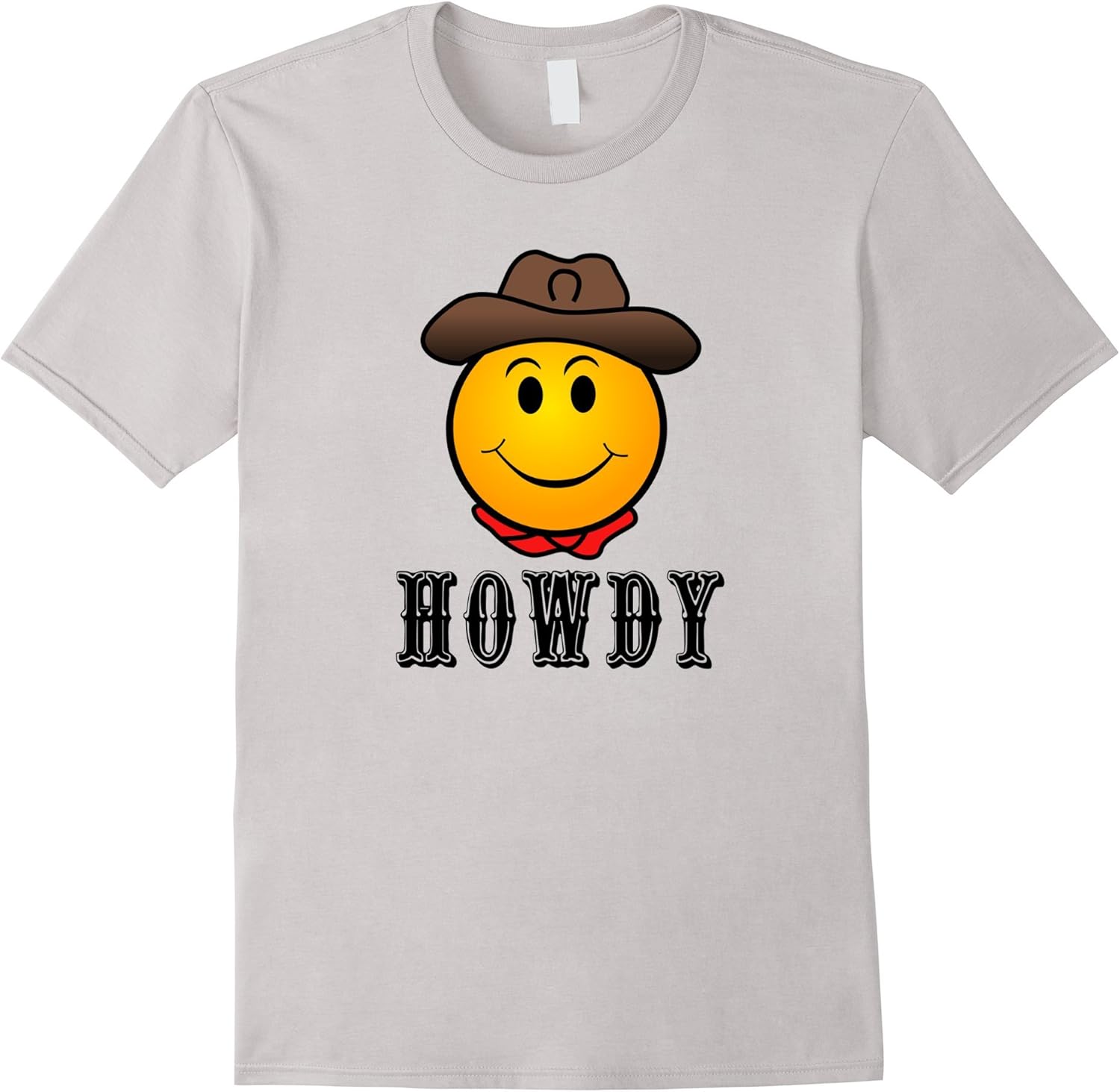 Amazon.com: Cowboy Howdy Emoji T shirt Western Rodeo Tee : Clothing ...