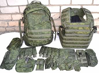 Amazon.co.jp: Russian Army Body Armor Body Armour 6B46 Tactical Vest ...