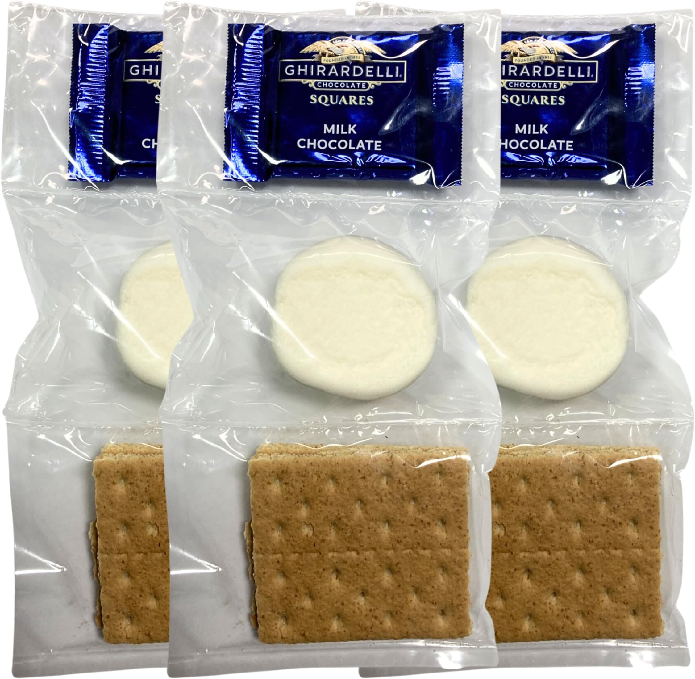 Amazon.com: SMORES KIT | Individually packaged set: Graham Crackers ...