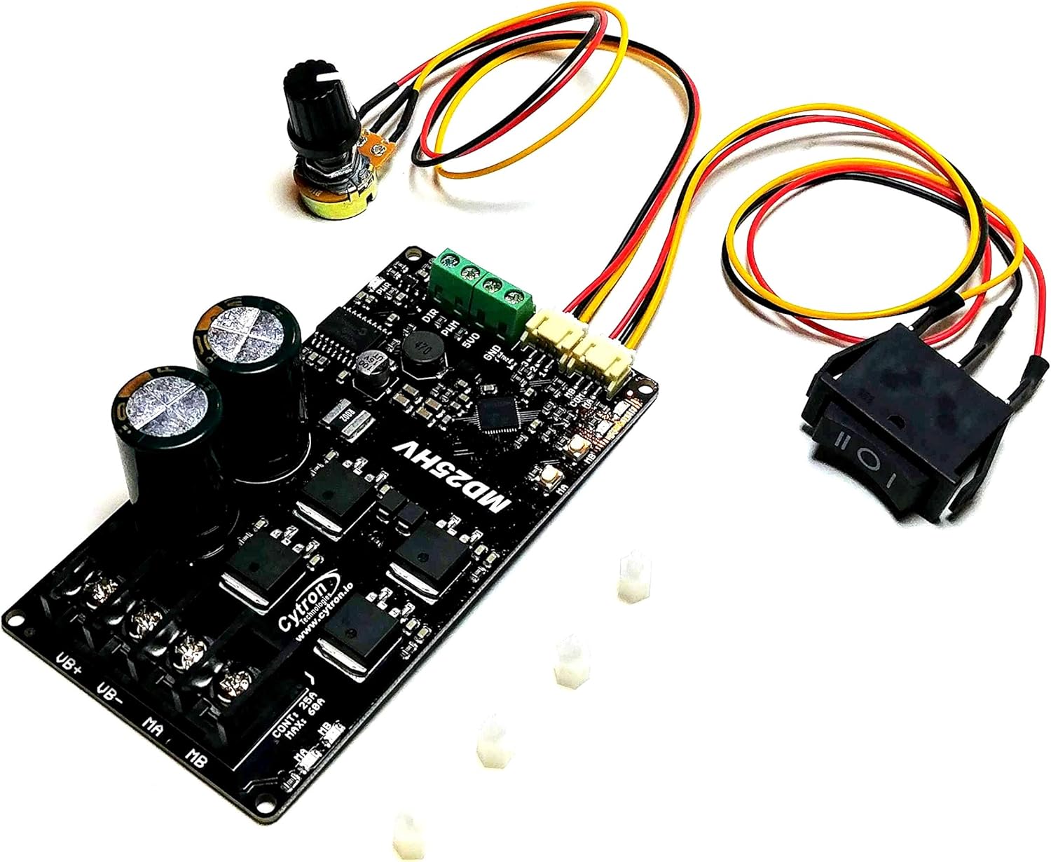 PN00218-CYT13 Cytron 25Amp 7V-58V High Voltage DC Motor Driver Speed ...