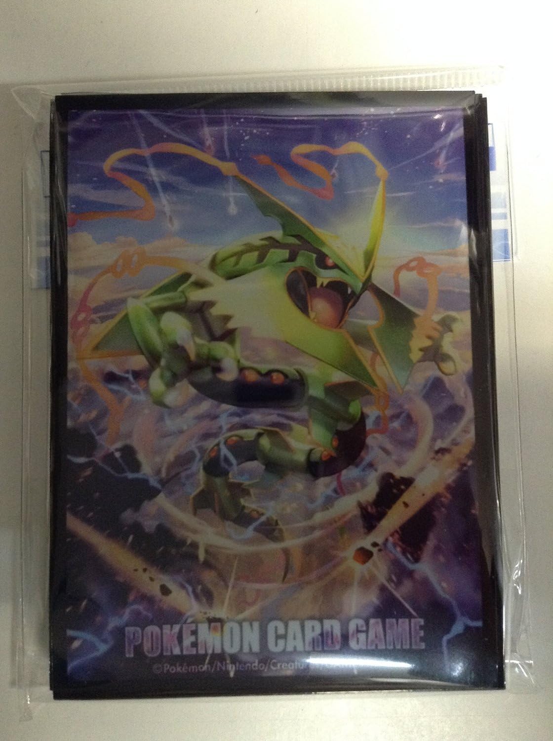 Amazon.com: Pokemon Japanese Nintendo Mega Rayquaza Card Sleeves ...