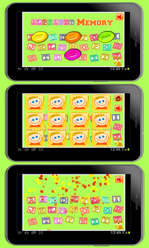 Aplicación Alphabet english memory game en Amazon Appstore