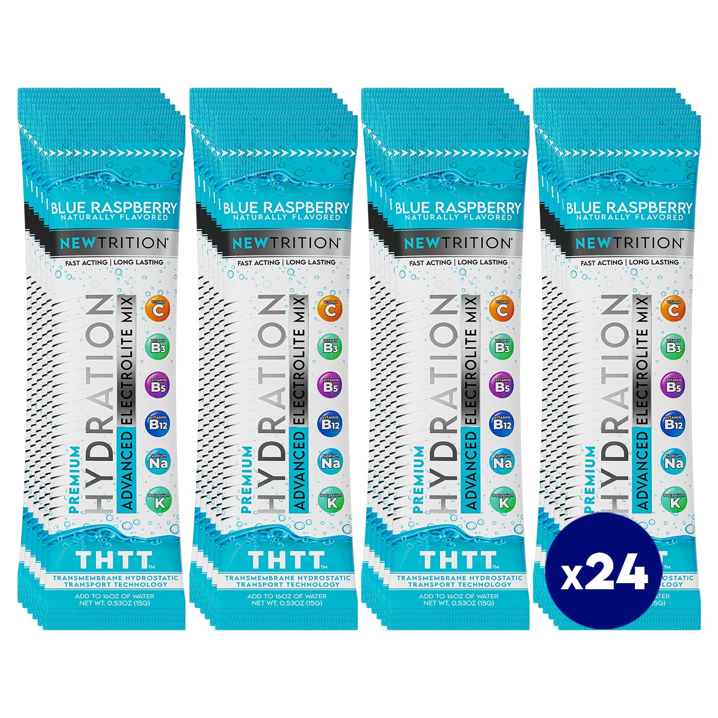 Hydration Powder Electrolyte Powder Packets Naturally Flavored ...