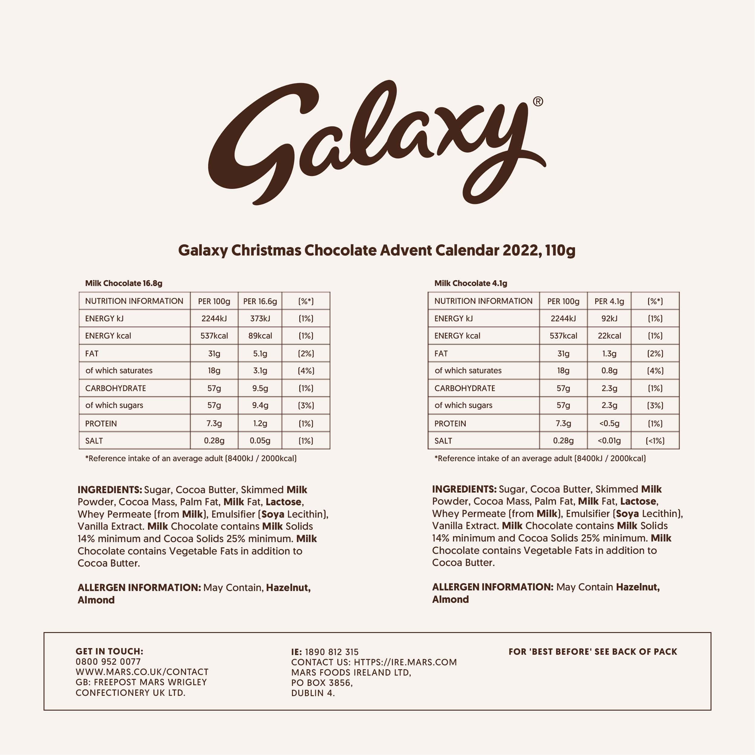 Galaxy Chocolate Logo