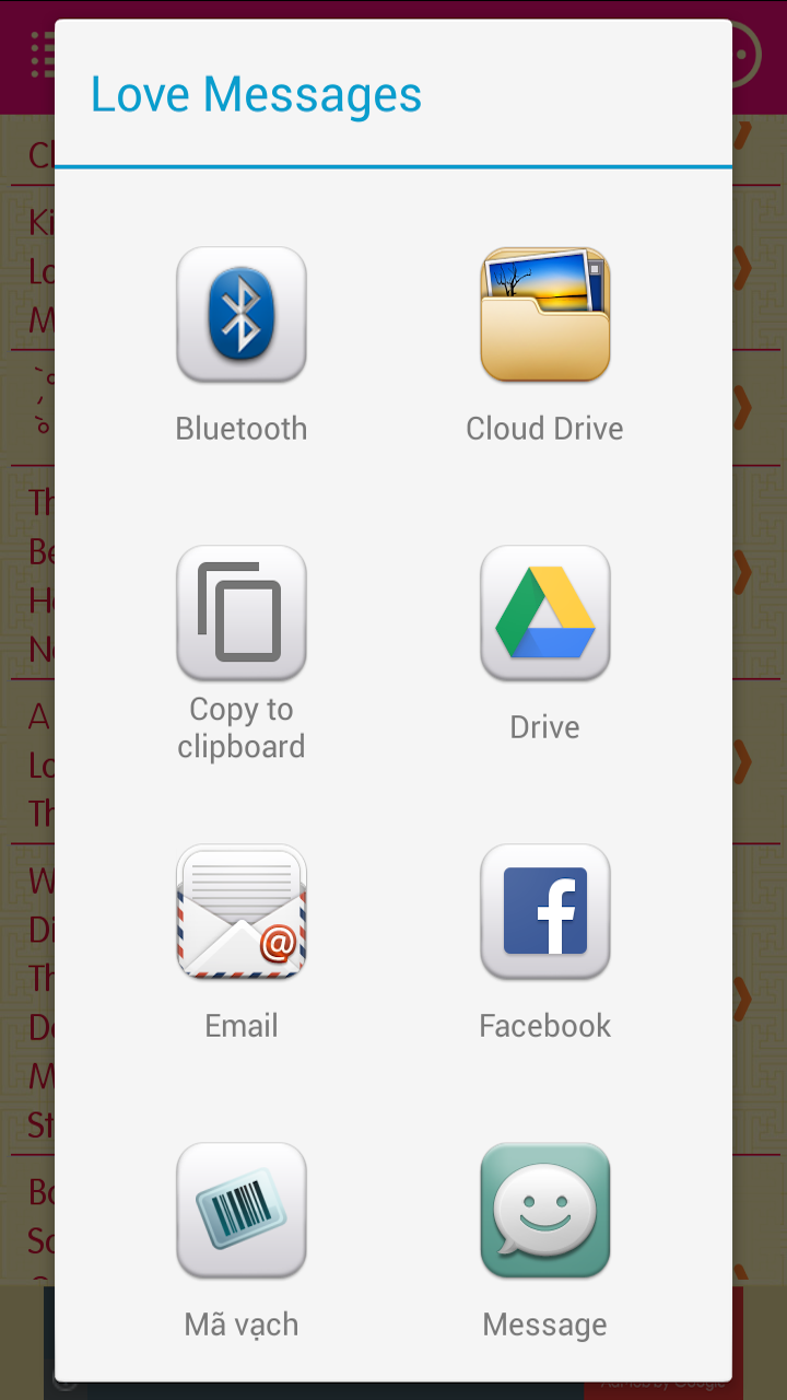 Love Messages - App on Amazon Appstore