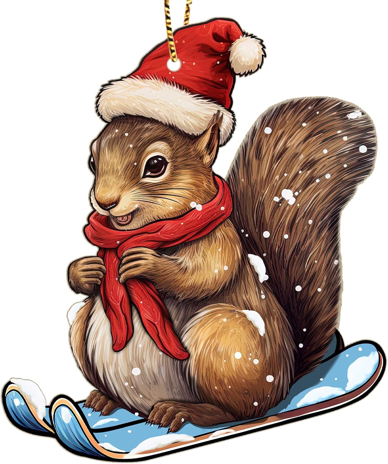 Amazon.com: Squirrel Ornament for Christmas Tree Decorations - Squirrel ...