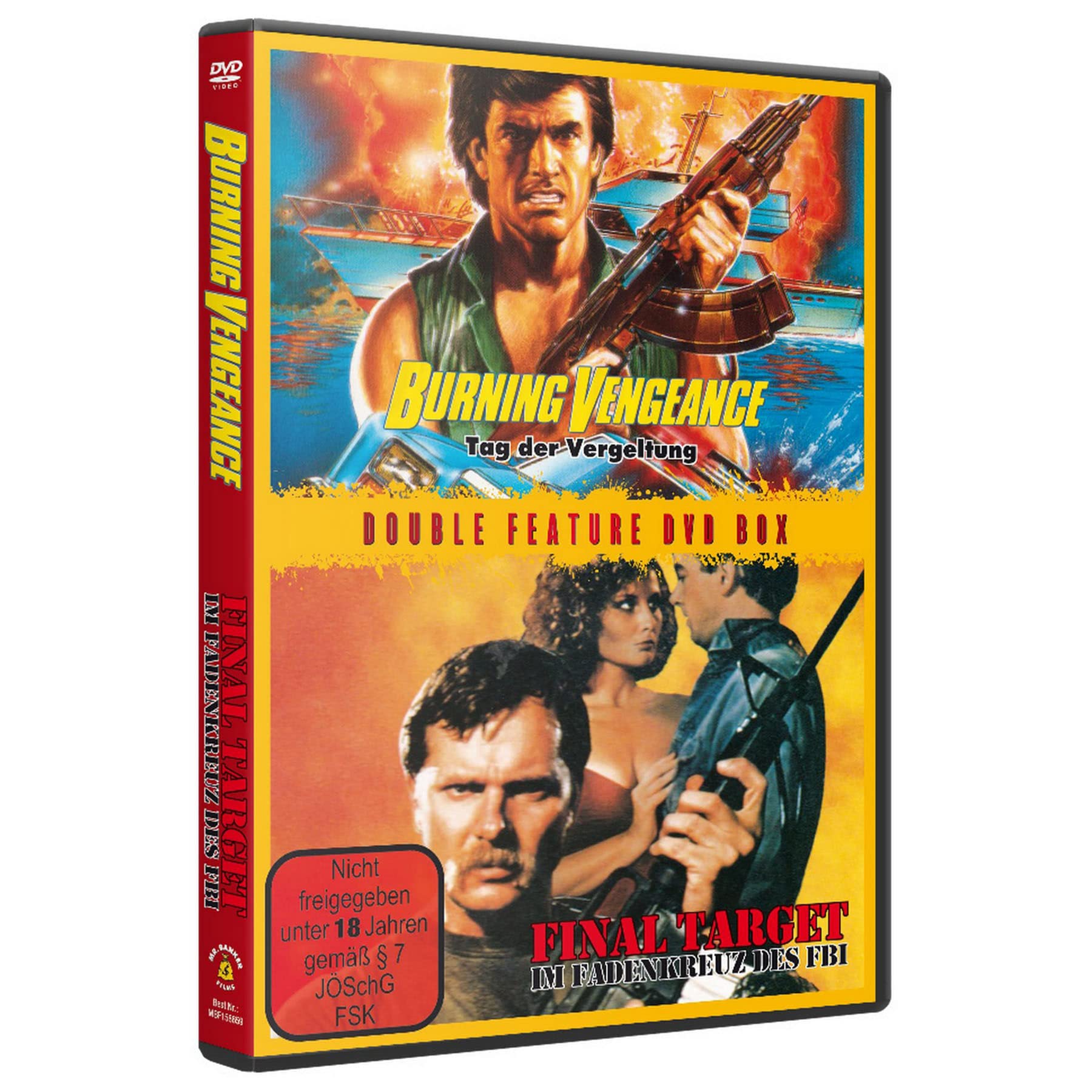 Double Feature: Burning Vengeance & Final Target - Uncut: Amazon.de ...