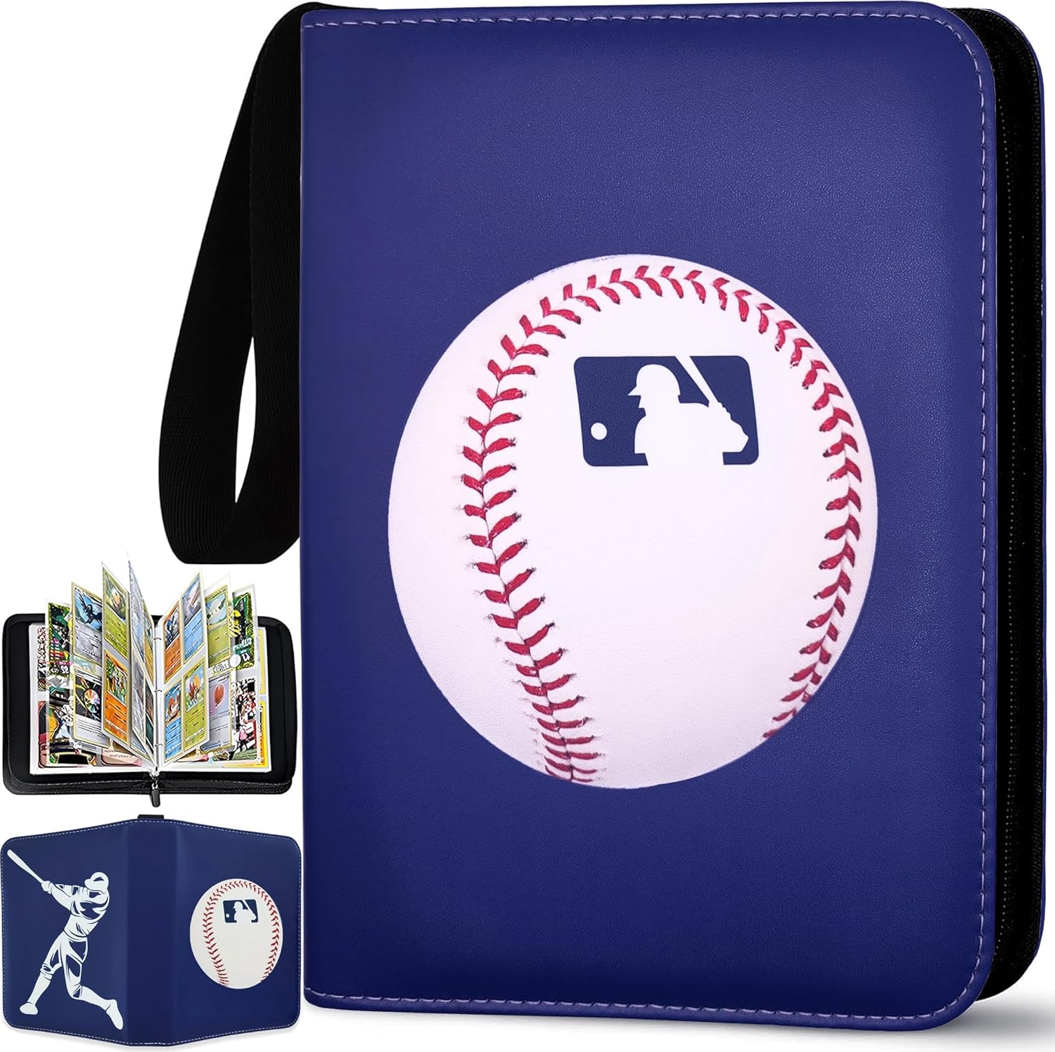 Amazon.com: Baseball Card Binder 440 Pockets, 55 Sleeves Baseball Card ...